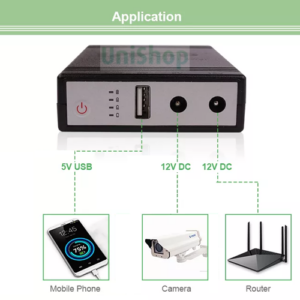 WGP Mini UPS 5V 12V 12 Volt Router UPS Best UPS