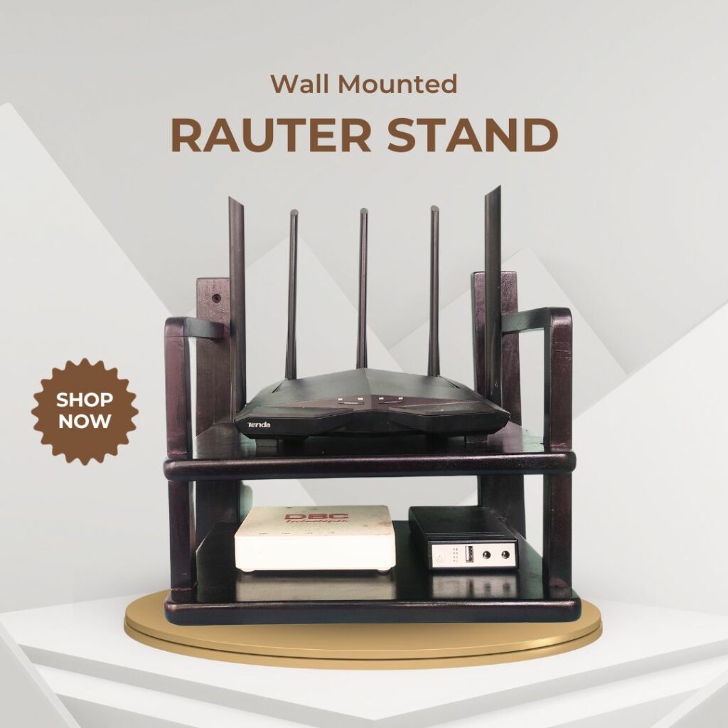 Wall Mounted Rauter, Onu, WGP Mini UPS Stand (2 Layer) - UniShop
